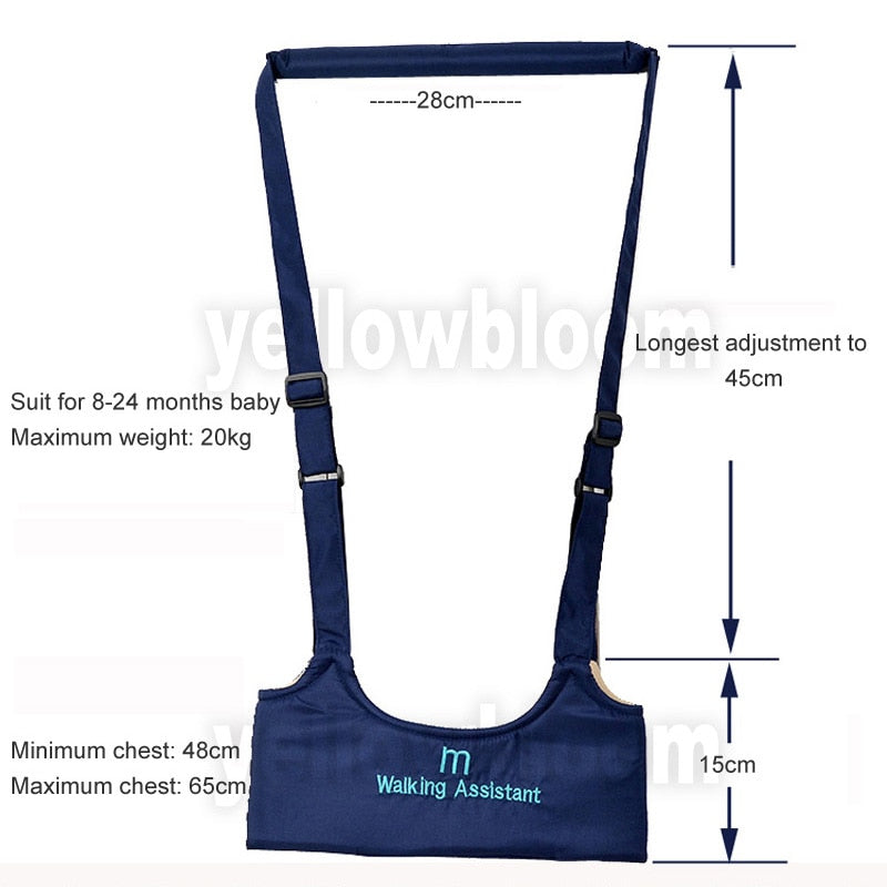 Baby Walking Assistant Wings Toddler Safety Adjustable Walk Learning ...